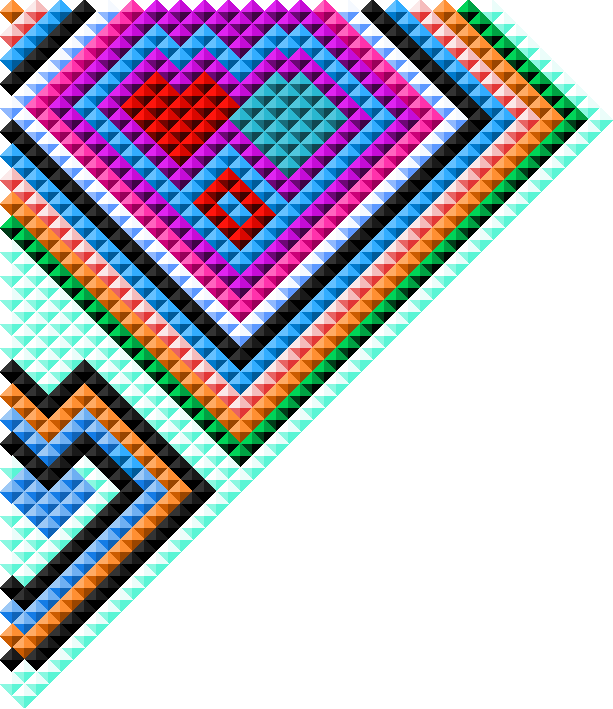 Magic heat - Grid Paint