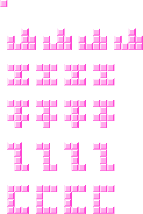 Ribbon Symmetries - Grid Paint