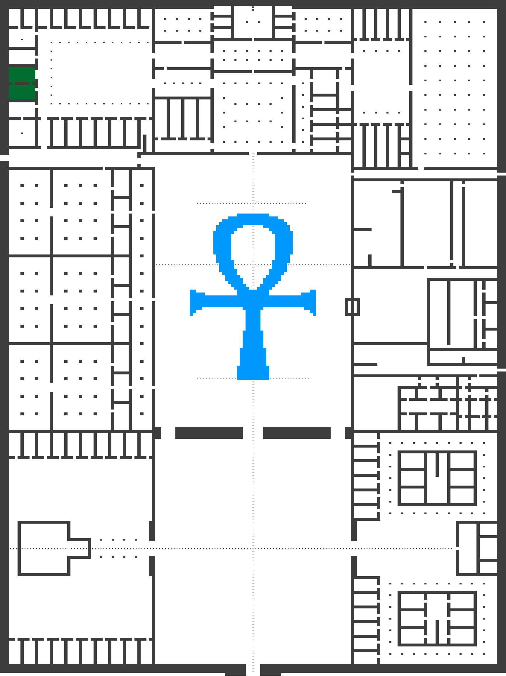 Amarna Northern Palace Rimworld wip - Grid Paint